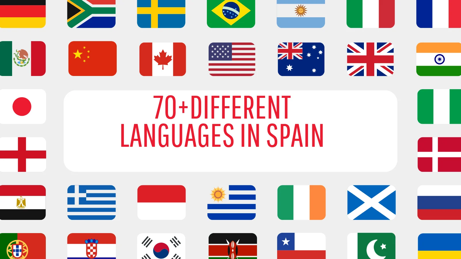 70+Different Languages in Spain: A Multilingual Mosaic of Culture and ...