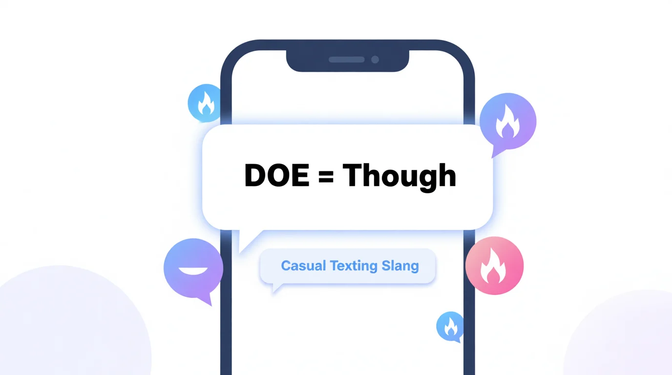 DOE Meaning in Text What It REALLY Means