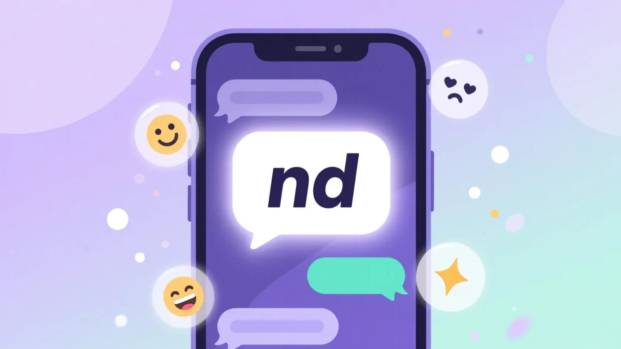What Does ND Mean in Text? Its Usages And Examples (2026)